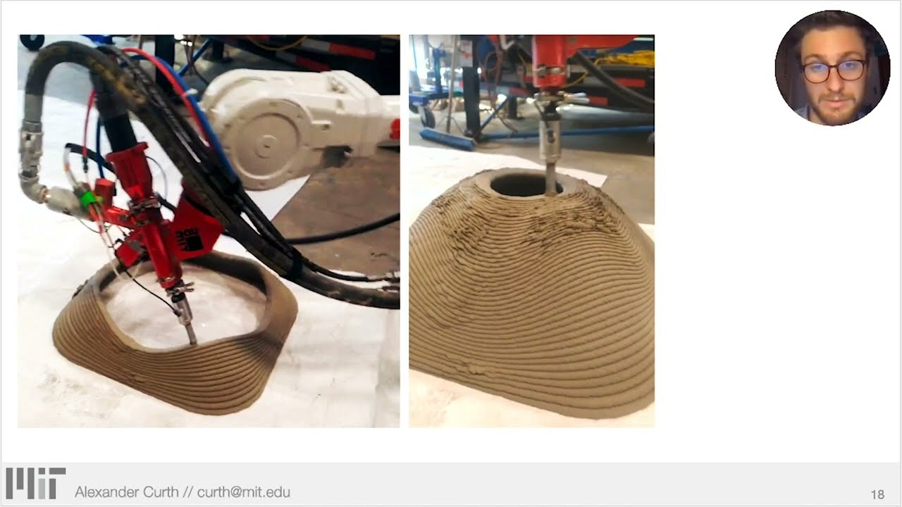 Multi-objective optimization of vaults 3D printed without formwork