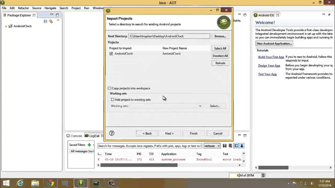 Android using Analog Clock and Digital Clock