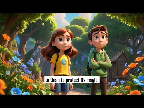 The Secret Garden Adventure. #adventure #magic #secretgarden #friendship #exploration #animation