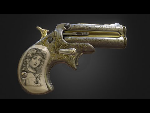 Remington Model 95 "Derringer" в 3D от Evan