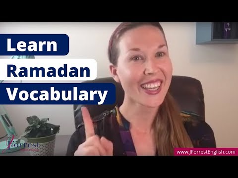 Ramadan Vocabulary - How to Talk About Ramadan in English