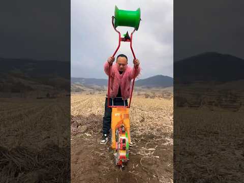 manual seeder push seeder corn seeds#planting machine seeder manual push type seeder#viralvideo dibb