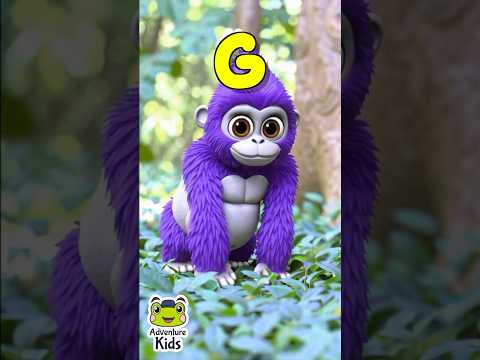🦍 What animals start with an G?