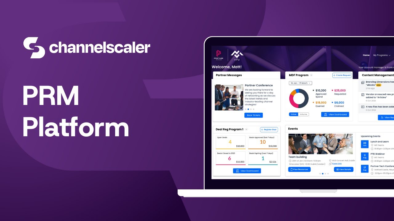 Channelscaler PRM Platform Explainer Video