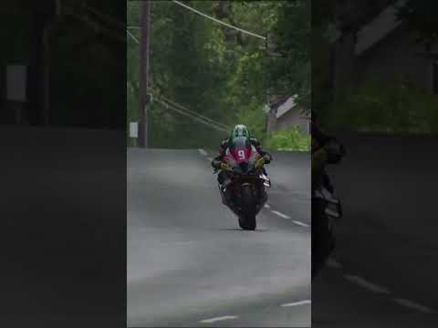 Stylish from Mike Browne over Ballcrye | Isle of Man TT Races