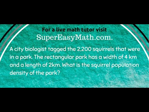 How To Calculate Population Density