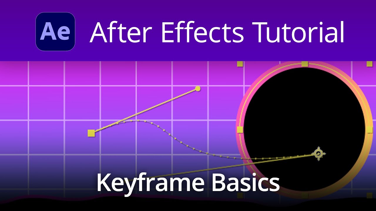 After Effects Tutorial - Keyframe Basics