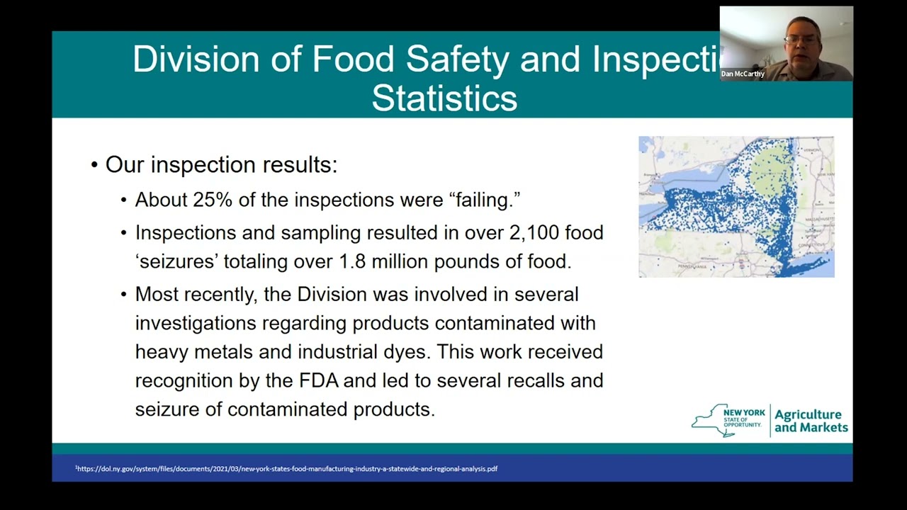 Food Industry Virtual Office Hours: New York State Regulatory Updates (April 19, 2022)
