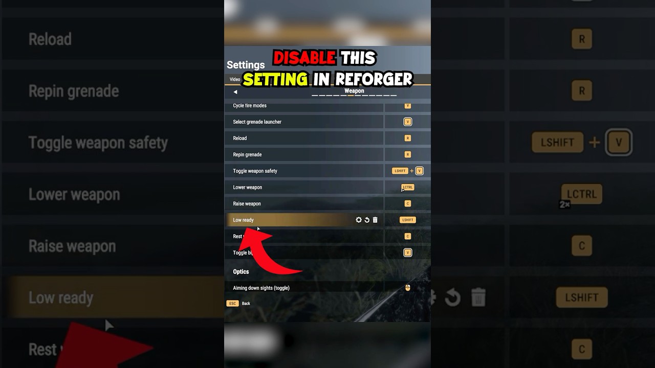 The ONLY Setting You Need In Reforger!!! 🫡  #gaming #armareforger
