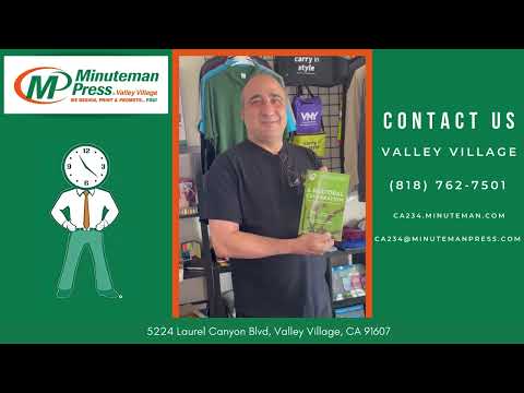 Booklet Printing Services | Minuteman Press Valley Village | Print shop near North Hollywood