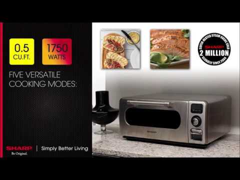Sharp's NEW Superheated Steam Countertop Oven SSC0586DS
