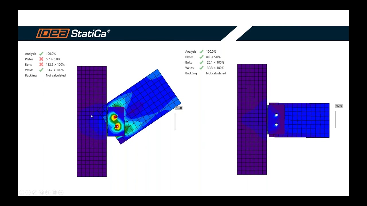 Tackling IDEA StatiCa Connection – Shear connections