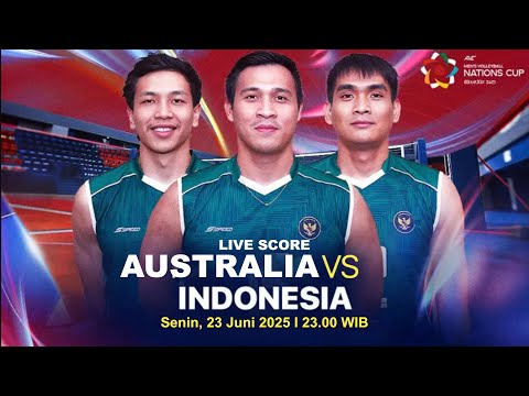 🔴LIVE AUSTRALIA VS INDONESIA, AVC MEN'S NATIONS CUP