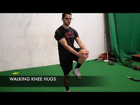 Walking Knee Hugs