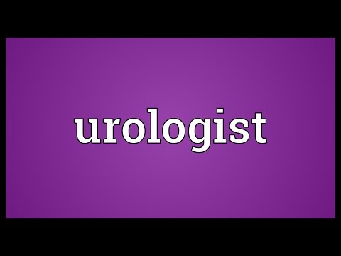 Urologist Meaning