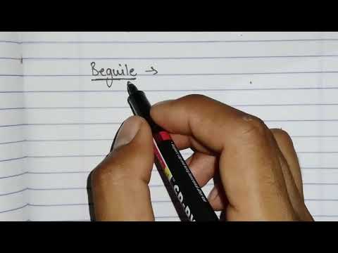 Beguile meaning in Hindi