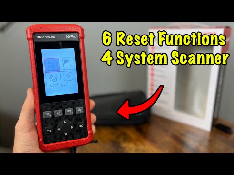 LAUNCH Millennium 90 Pro - 6 Special Reset Functions & 4 System Scanner (ECM, TCM, ABS, SRS)