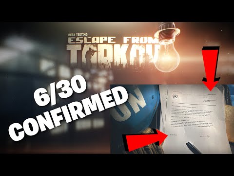 Escape From Tarkov - WIPE DATE CONFIRMED! LOOKS LIKE 6/30 AKA THURSDAY!