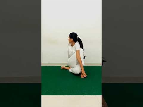 Ardha Matsyendrasana Ardha-half,matsya- fish, eendra-king, asana-posture #yoga #2023 #yogapose