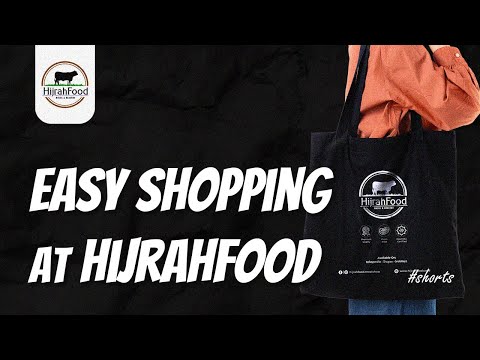 Easy Shopping At Hijrahfood Meatshop #shorts