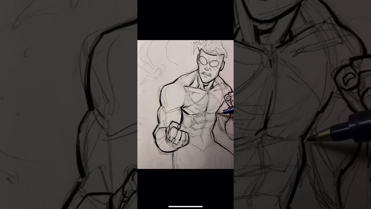 INVINCIBLE process drawing