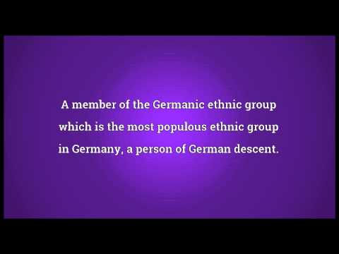 German Meaning