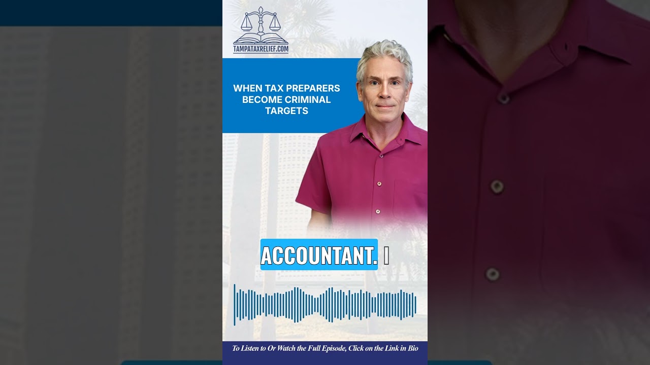 When Tax Preparers Become Criminal Targets