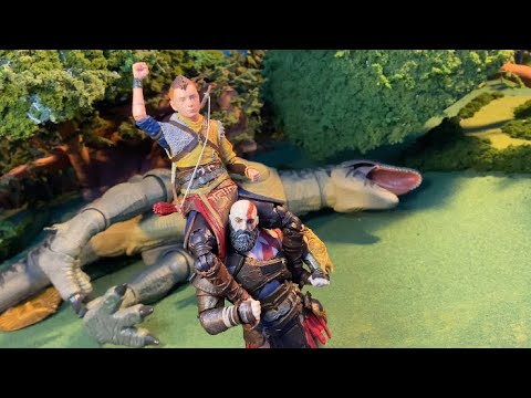 Spinmaster Kratos and Atreus Action Figure Review