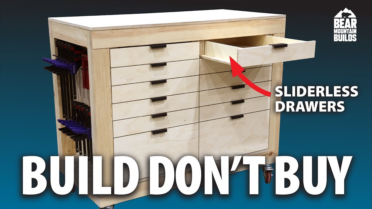 Rolling Tool Cabinet Build | Save on Sliders