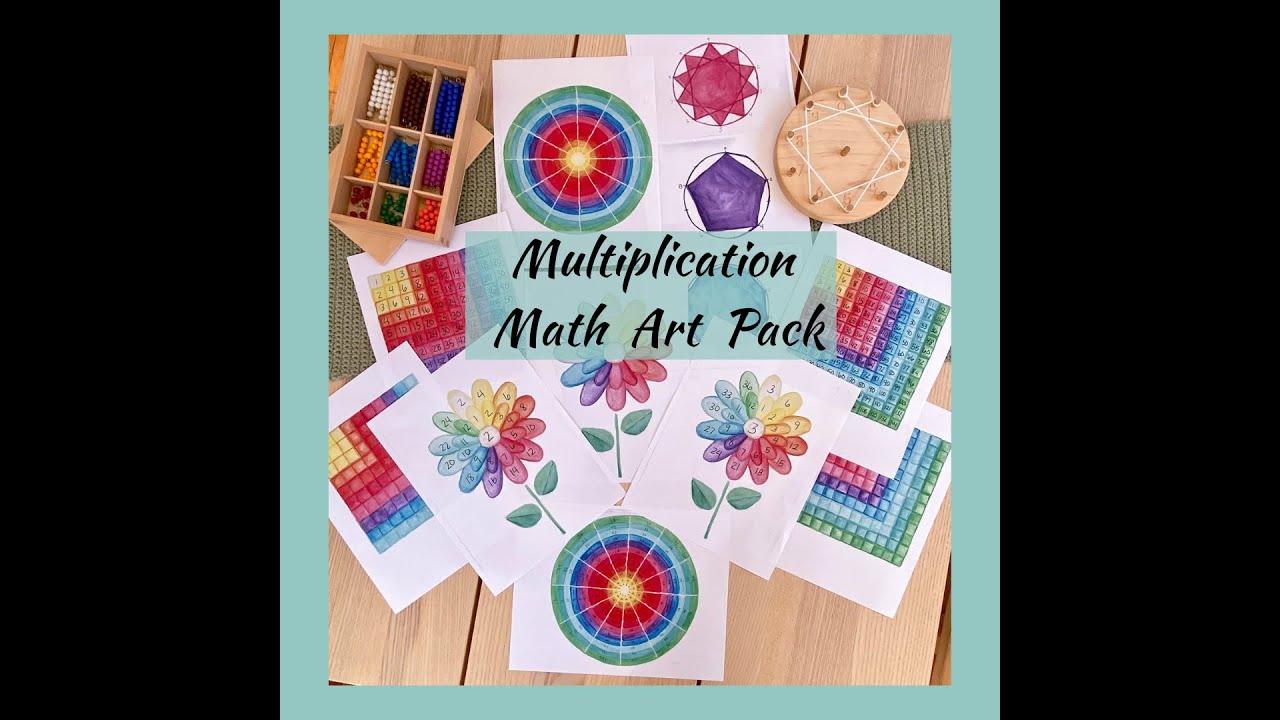 Multiplication Math Art Pack