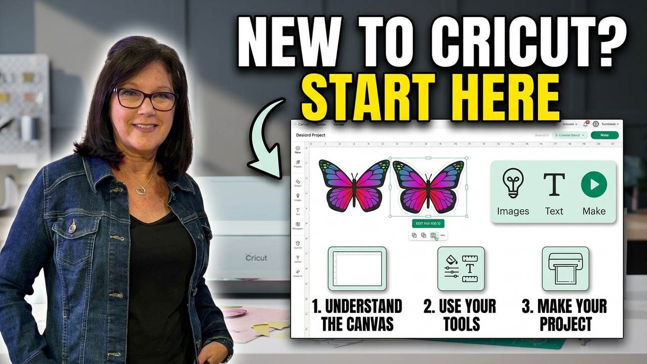 New to Cricut Design Space? Start Here | Complete Tutorial for Beginners