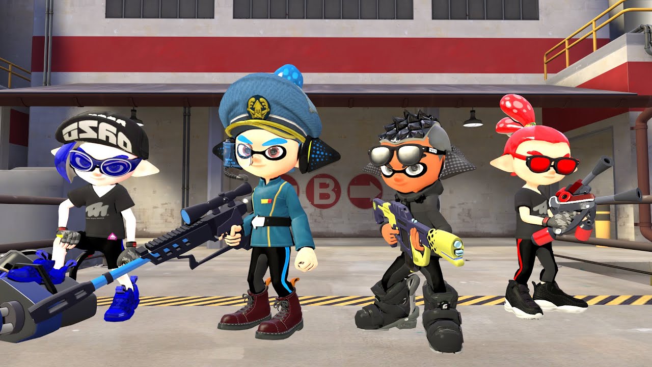 [SFM Splatoon]Custom Weapon Test Fire