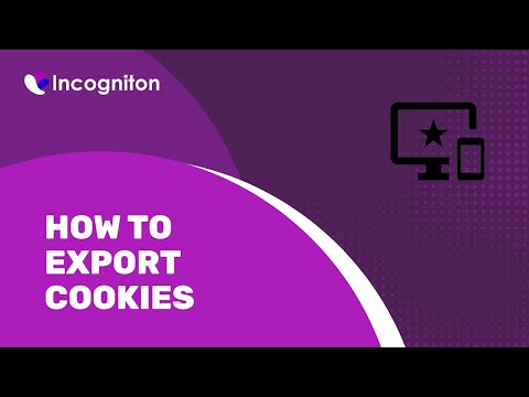 Exporting cookies from an existing browser profile with Incogniton