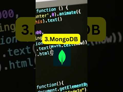 Top 5 Most Used Databases in 2024  #coding #programming #database  #db