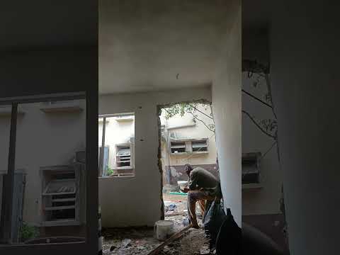 Simple pop ceiling design with wall screeding #interiordesign #asbestosceiling #shortvideo