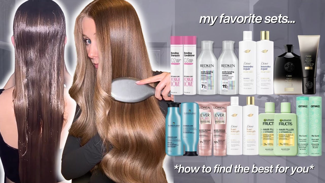 The BEST Shampoo & Conditioner Sets for Healthy Hair!