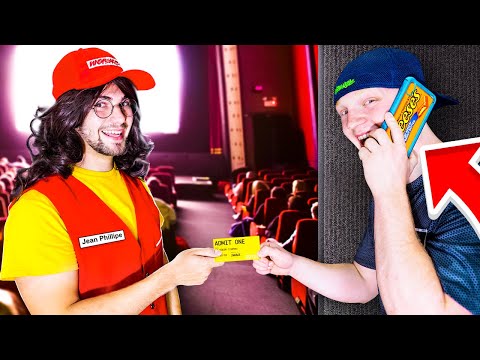 15 Ways To SNEAK CANDY Into The MOVIES!