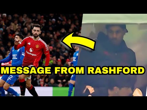 Marcus Rashford Message To Man United After Omission From 2-1 v Rangers