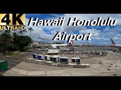 [4K] Hawaii Airport | Honolulu International Airport Inside