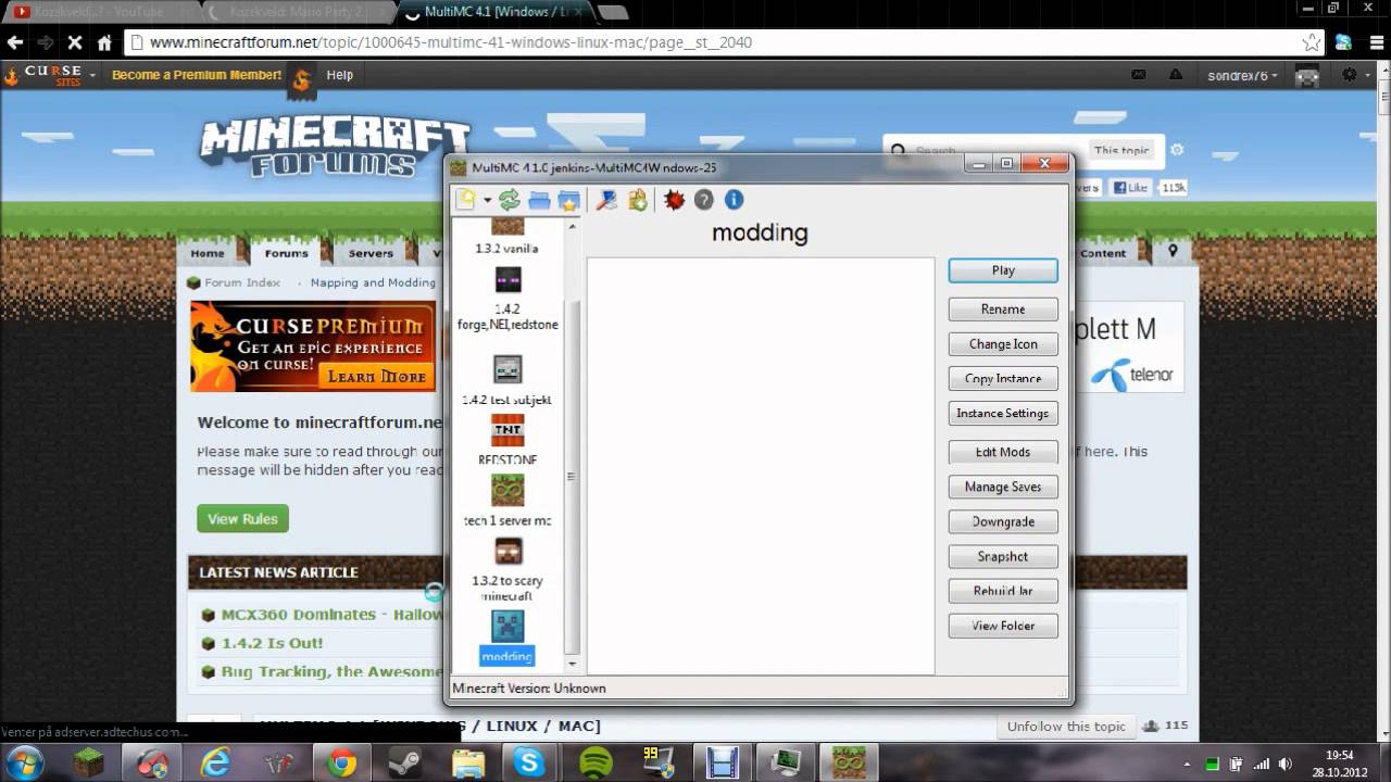 minecraft multi mc simple tutorial