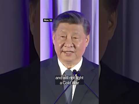 Xi Says China Won't Fight 'Cold or Hot War' With US