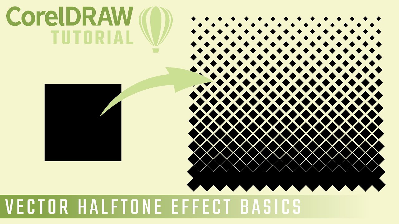 Vector Halftone Pattern Tutorial in CorelDraw | CorelDraw Tutorial | CorelDraw Tips & Techniques