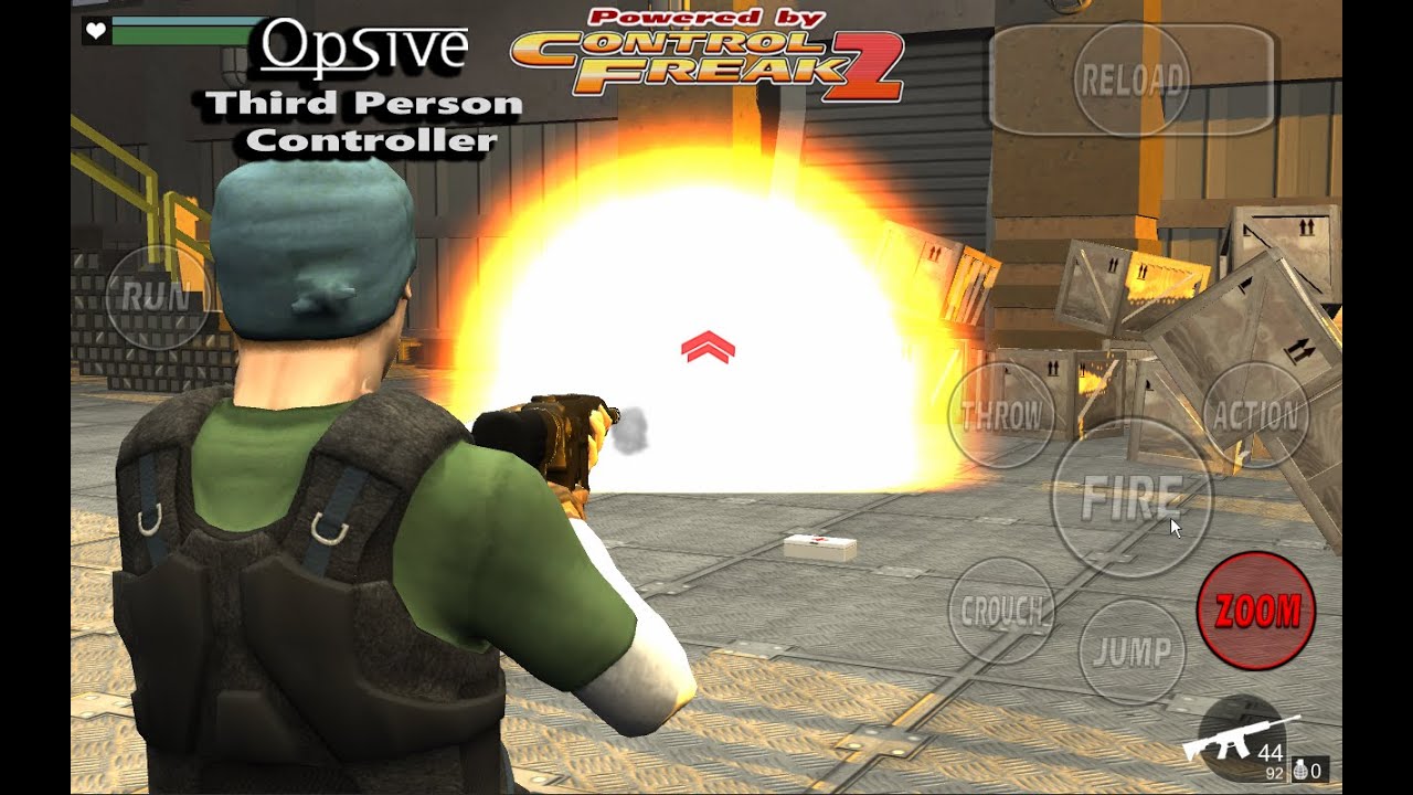 Control Freak 2 - Opsive Third Person Controller Integration Tutorial
