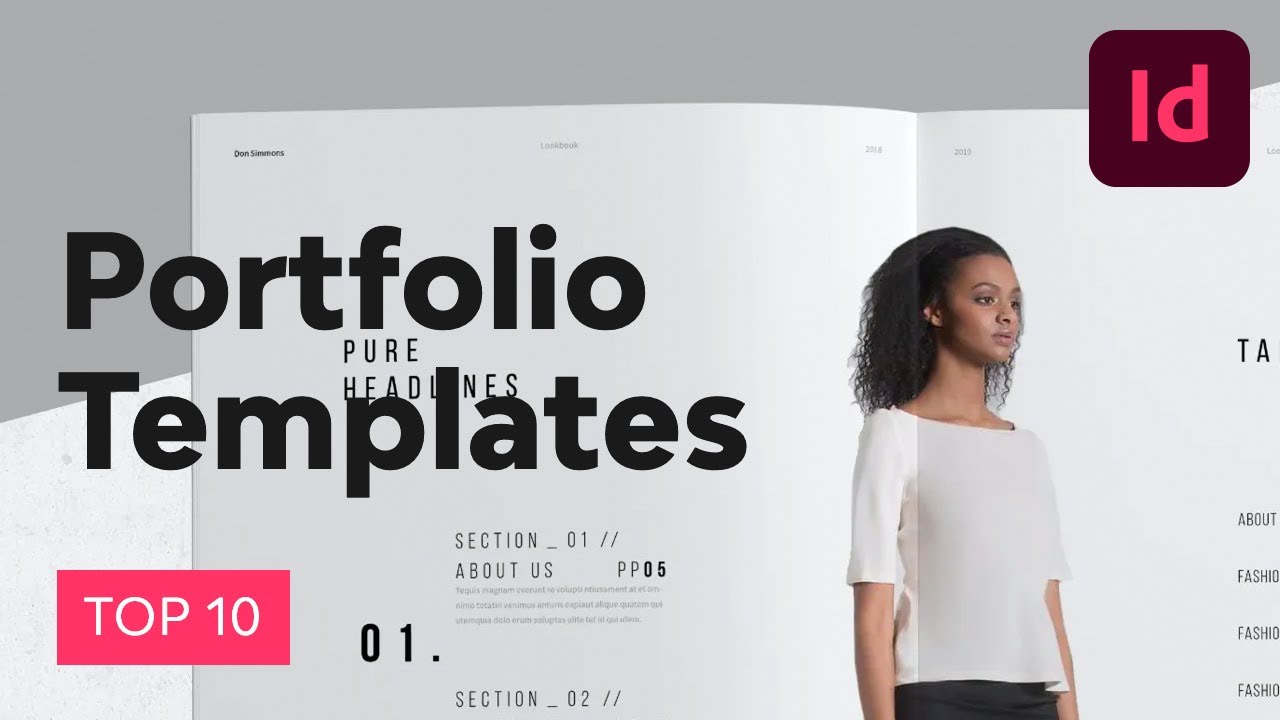 Top Creative InDesign Portfolio Templates
