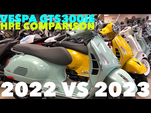 Diferencias Vespa GTS 2023 vs 2022 – Vespa Roma