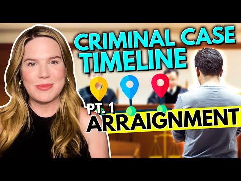 Arraignment - Your First Court Date in a Criminal Case (Criminal Case Timeline Part 1)