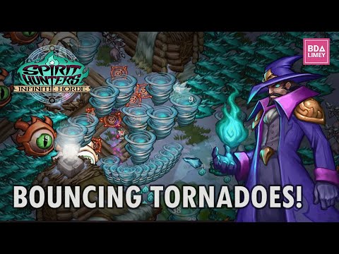 Now our tornadoes can BOUNCE! | Spirit Hunters: Infinite Horde | Episode 14