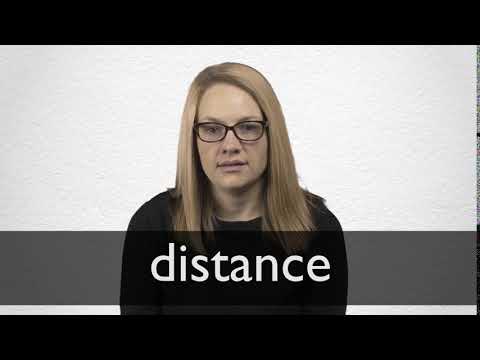 DISTANCE Synonyms | Collins English Thesaurus