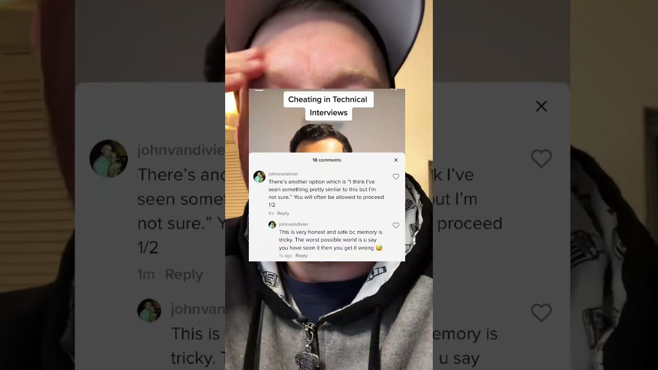 #techtok #devcrew #techinterview #softwareengineer #cstok