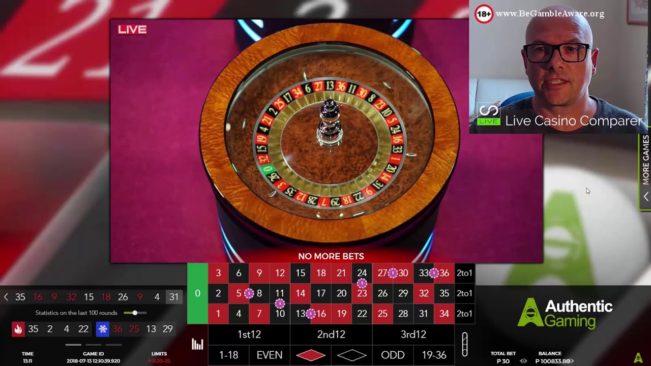 Authentic Auto Roulette Classic 1